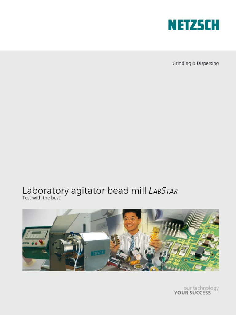 Netzsch Labstar e | PDF | Grinding (Abrasive Cutting) | Pigment