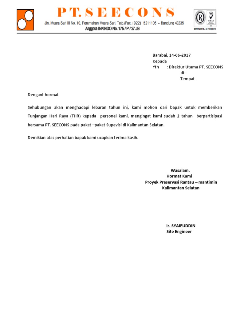 Kop. Pt. Seecons | PDF