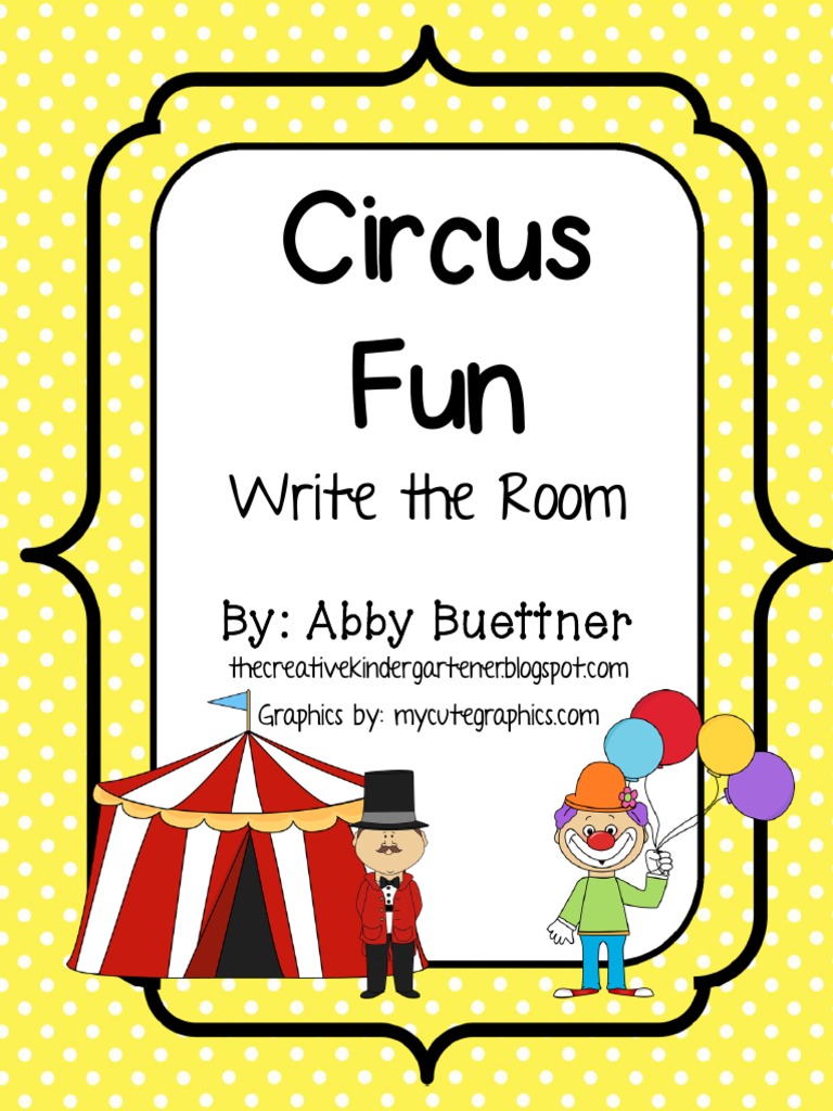 Circus Write The Room | PDF | Games & Activities | Teaching Methods ...
