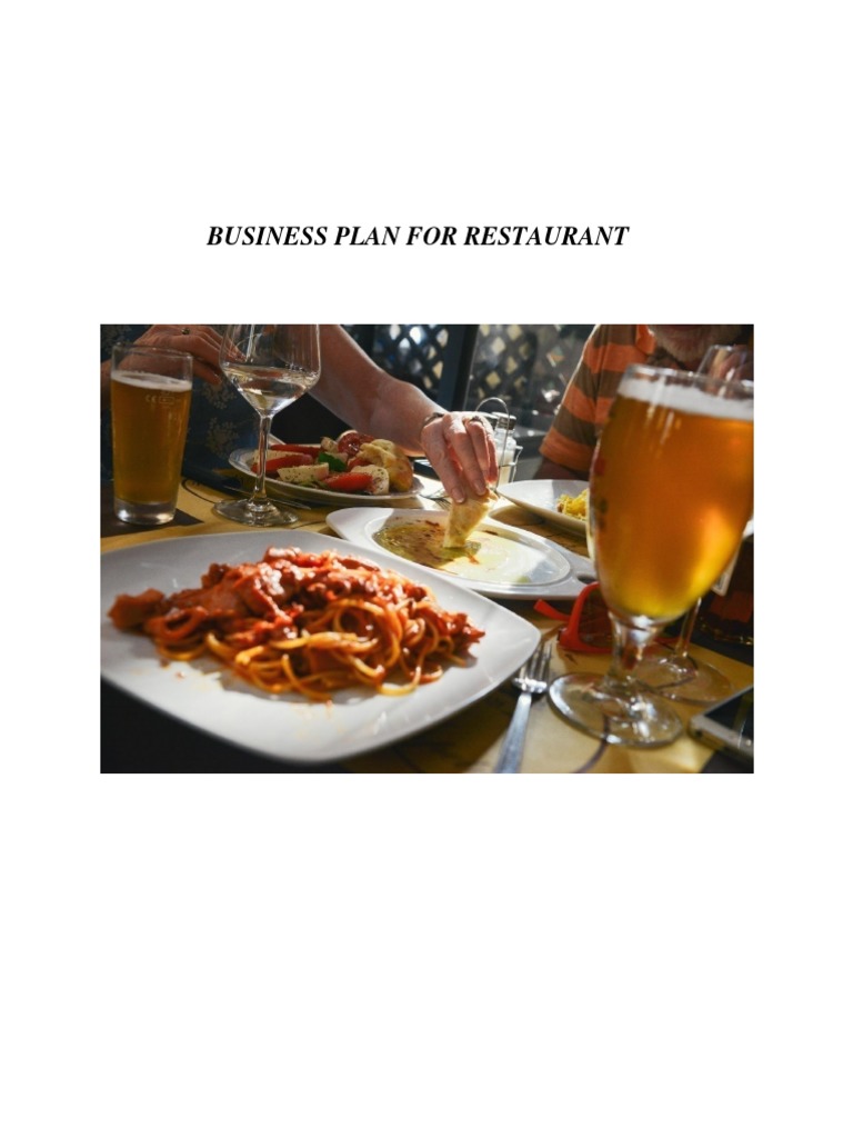 Business Plan For Restaurant | PDF | Debits And Credits | Bookkeeping