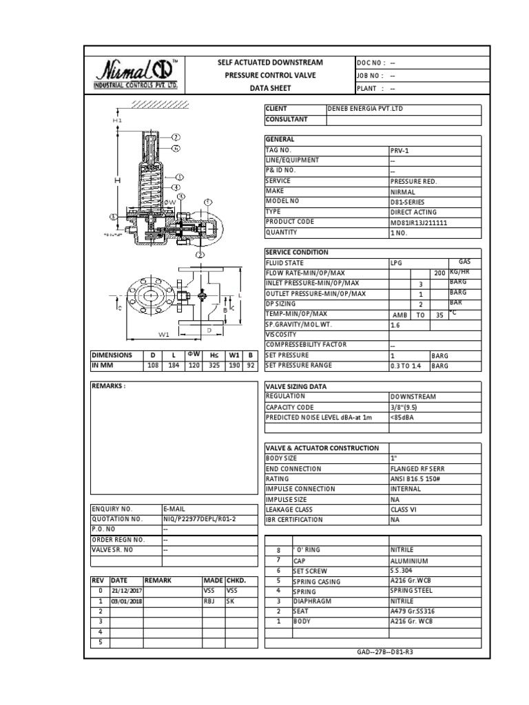PRV Datasheets | PDF