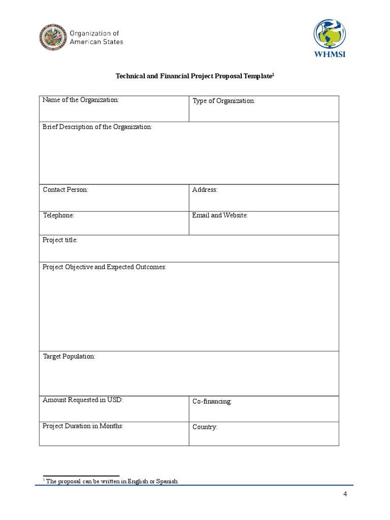 Proposal Template | PDF | Goal | Evaluation