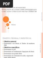 Acidez y PH Del Limon | PDF | Ph | Valoración