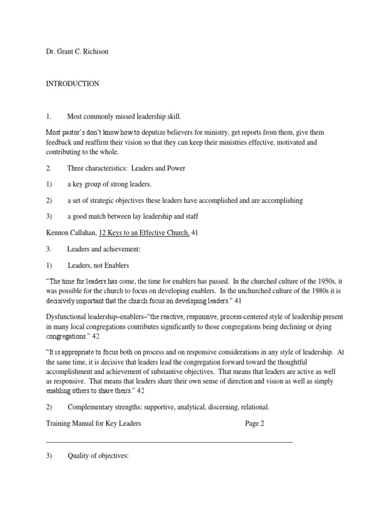 Leadership Training Development | Download Free PDF | Goal | Leadership