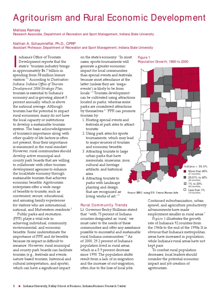 Agritourism and Rural Economic Development: Melissa Ramsey | PDF ...
