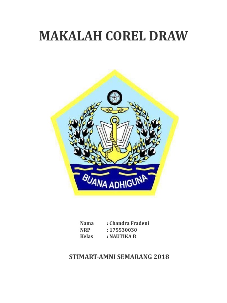 Makalah Corel Draw: Stimart-Amni Semarang 2018 | PDF