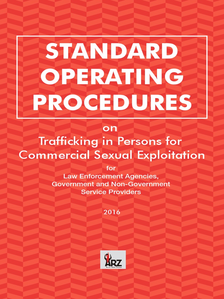 Standard Operating Procedures For Law Enforcement Agencies Government