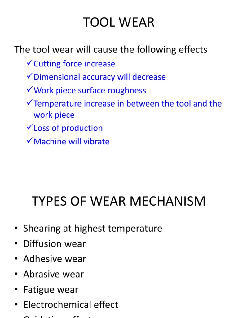 Tool Wear and Cutting Fluid Lathe | PDF | Wear | Machining