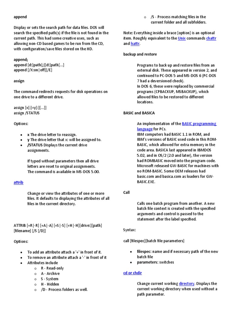 Append: Unix Chattr Lsattr | PDF | Command Line Interface ...