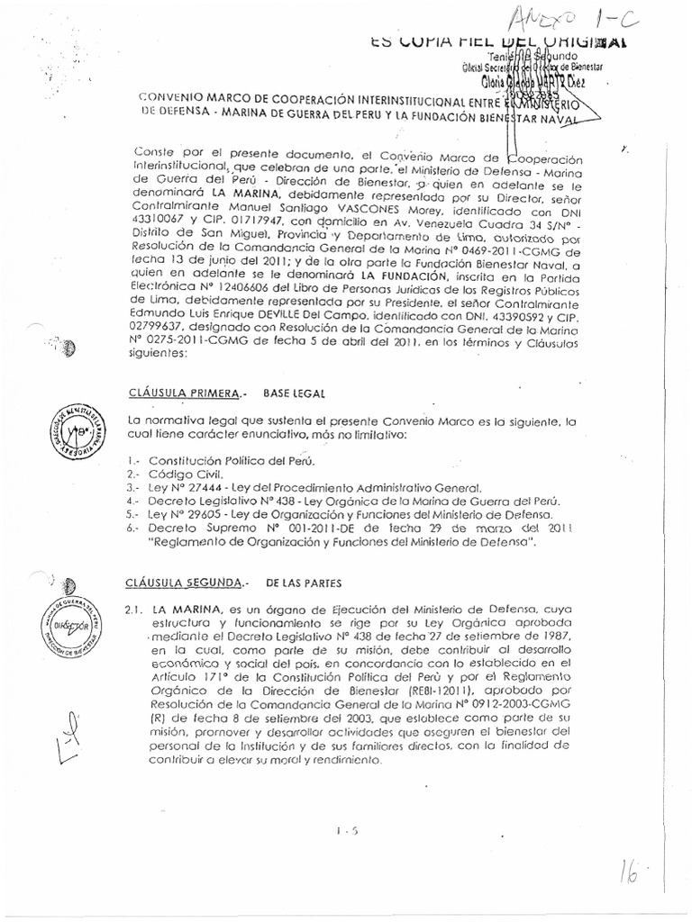Convenio Marco de Cooperacion Interinstitucional | PDF | Fundación (sin ... Convenio Marco de Cooperacion Interinstitucional | PDF | Fundación (sin ...