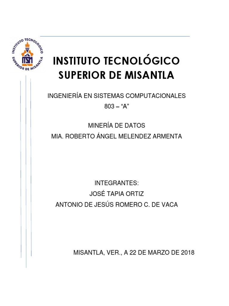 Árboles de Decisión con Weka: Práctica 1 | PDF | Áreas de informática ...