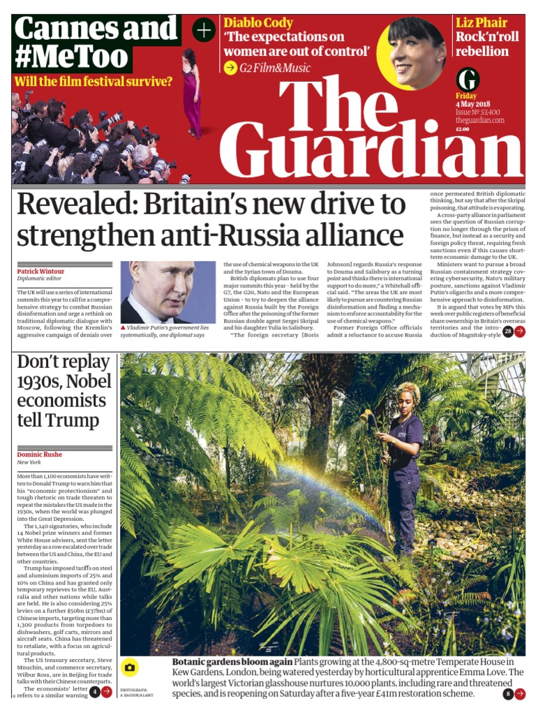 The Guardian May 4 2018 | PDF | Brexit | The Guardian