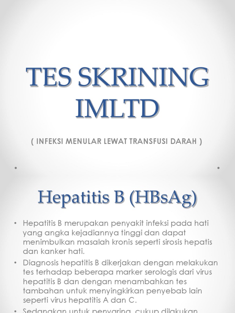 Tes Skrining Imltd | PDF
