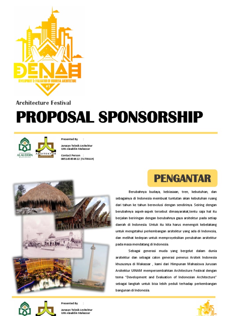 Proposal Sponsorship PDF | PDF