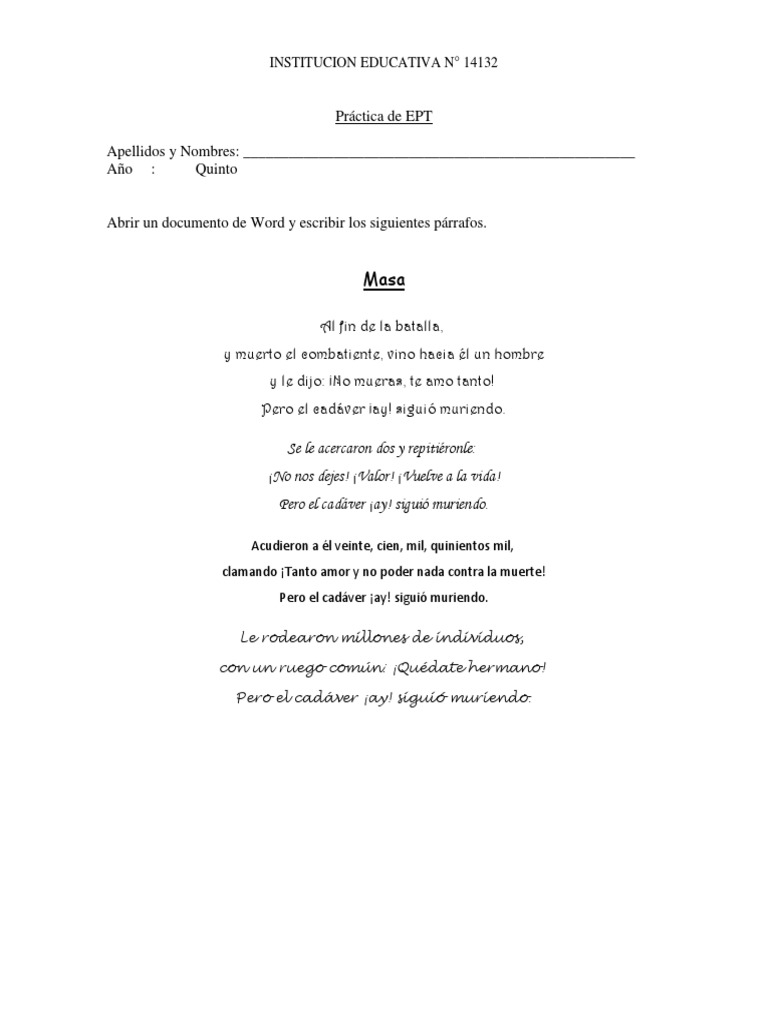 A Reflection on Death and the Inevitability of Mortality in Pablo ...