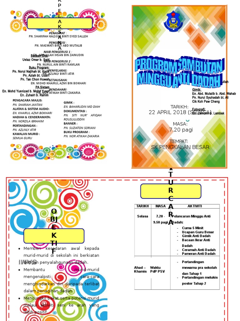 Buku Program Anti Dadah | PDF