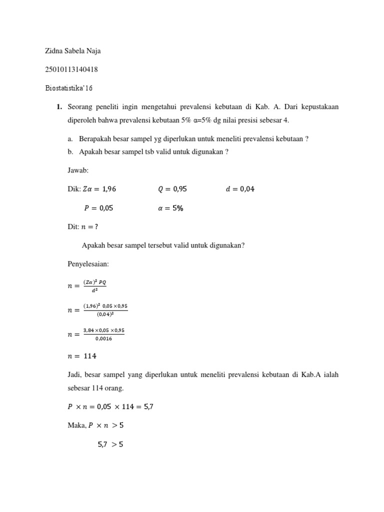 Sample Size Calculation for Health Studies | PDF | Teaching Methods ...