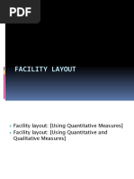 Plant Re-Layout and Scheduling Guide | PDF