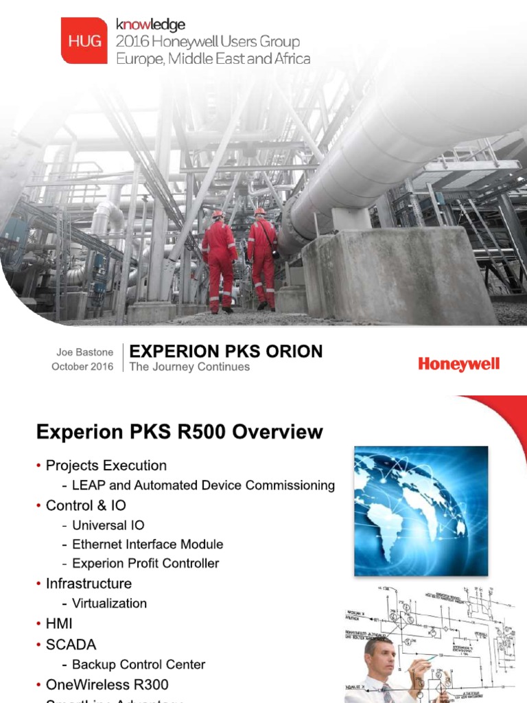 Hon EMEA16 Bastone Experion PKS Orion | PDF | Honeywell | Scada