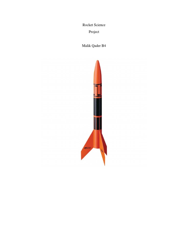 Rocket Science | PDF | Drag (Physics) | Rocket