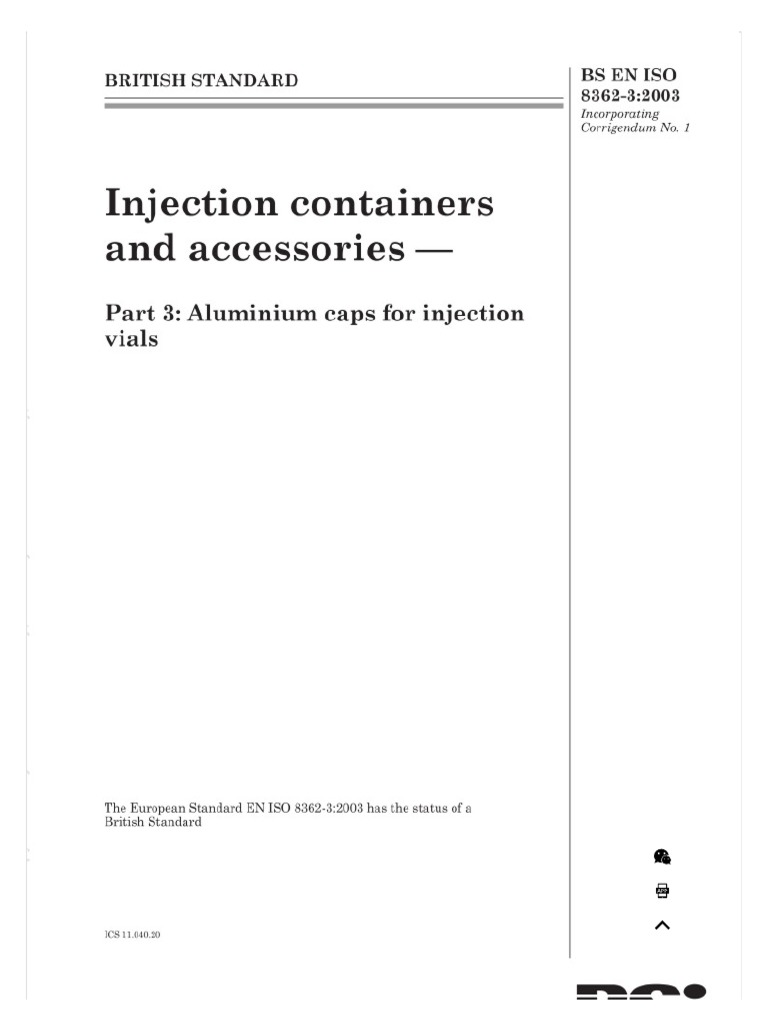 Iso 8362-3 2003 | PDF