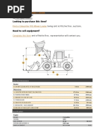 Caterpillar 990H Wheel Loader Specs & Dimensions - RitchieSpecs | PDF ...