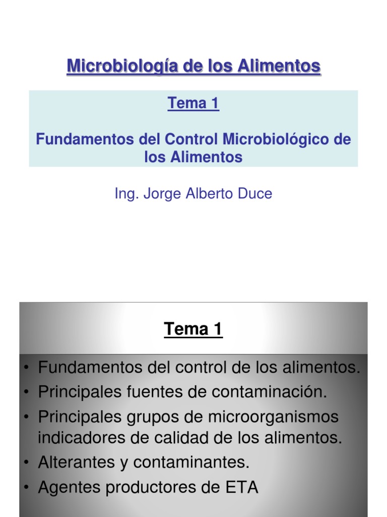 Microbiología de Los Alimentos | PDF | Virus | Microorganismo