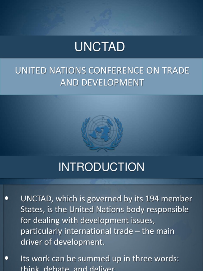 Unctad: United Nations Conference On Trade and Development | PDF ...