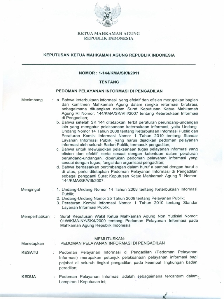 SK Kma 1-144-2011 | PDF