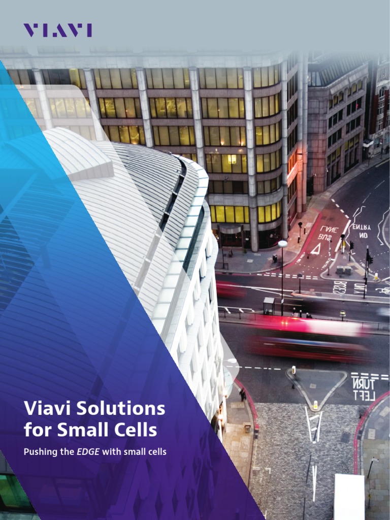 Viavi Solutions Small Cells Pushing Edge Small Cells Brochure en PDF ...