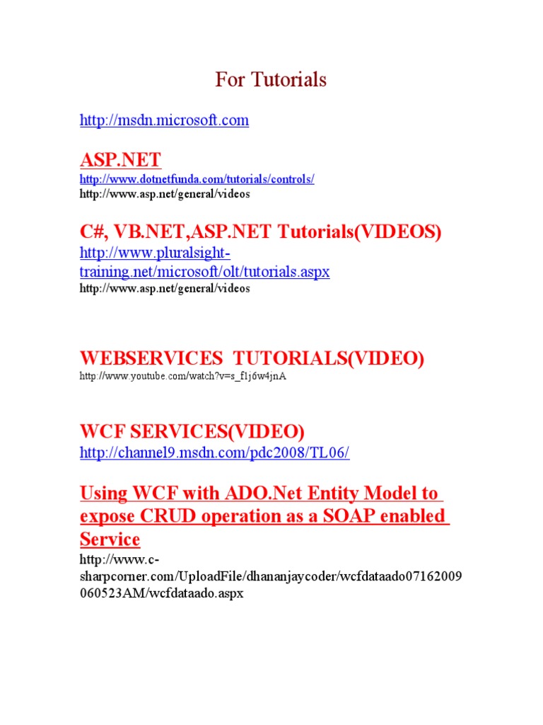 Web Sites | PDF