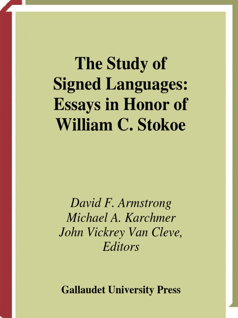 The Study of Signed Languages | PDF | American Sign Language | Hearing Loss