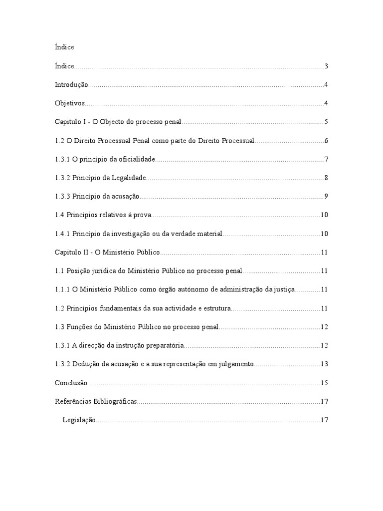 Trabalho de DPP - Objecto Do Processo | PDF | Procedimento criminal | Réu
