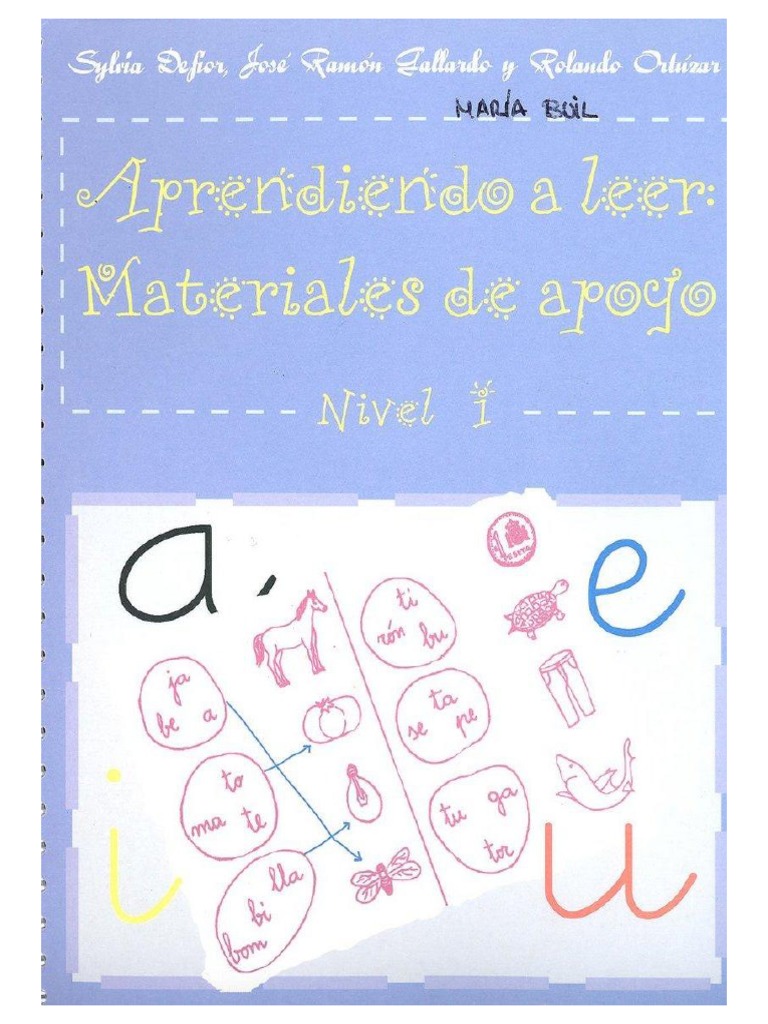 Aprender A Leer Nivel 1 | PDF