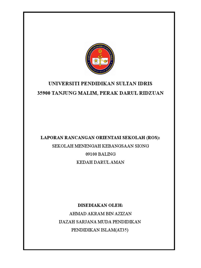 Contoh Laporan ROS 2 | PDF
