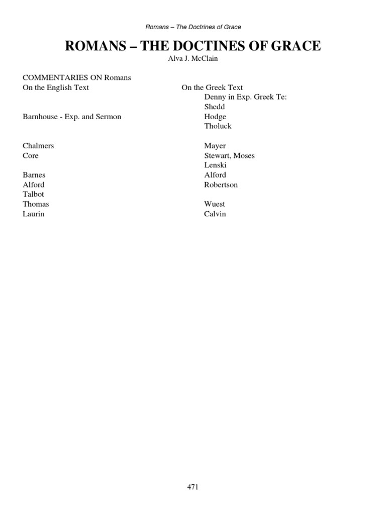 The Inspired Interpretation: An Outline and Analysis of Paul's Epistle ...