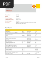 Shell GTL Sarawax SX105 Data Sheet | PDF | Wax | Alkane