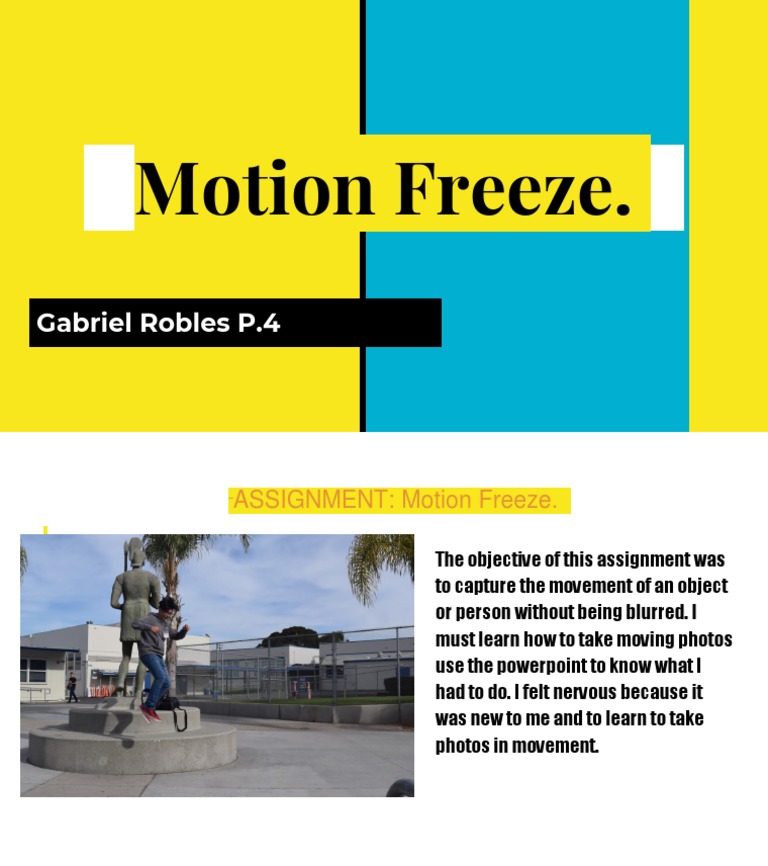 Motion Freeze | PDF