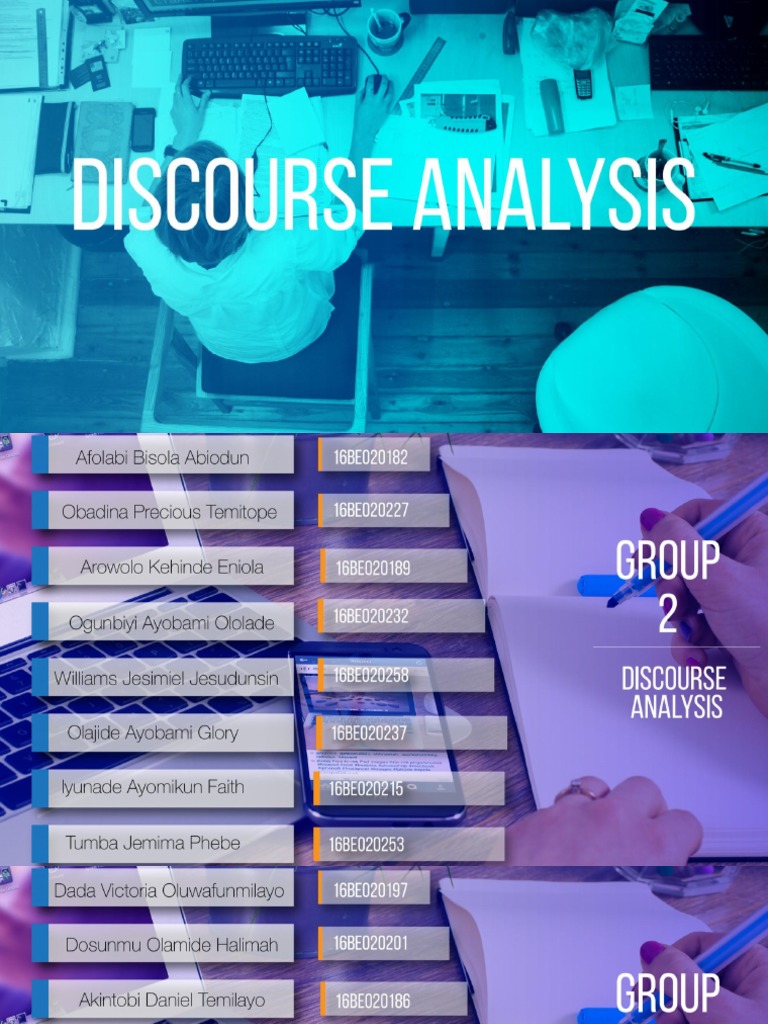 Discourse Analysis | PDF | Analysis | Discourse