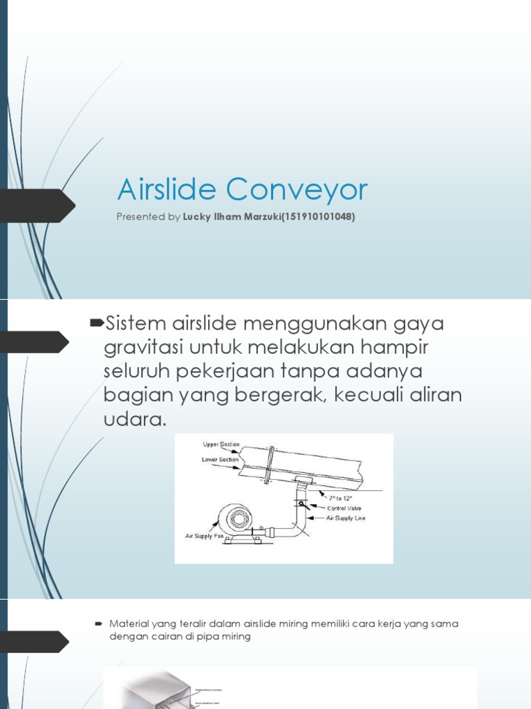 Air Slide Conveyor | PDF