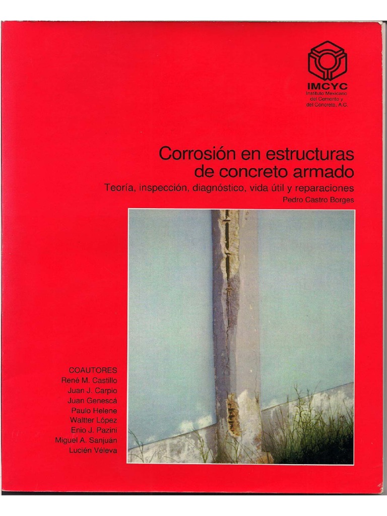 Libro Corrosion en Estructuras de Concreto Armado Completo PDF | PDF