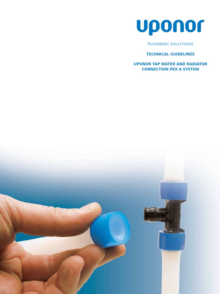 Uponor Technical Guidelines | PDF | Polyethylene | Pipe (Fluid Conveyance)