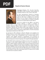 BIOGRAFIA DE Jorge Montenegro | PDF | Honduras