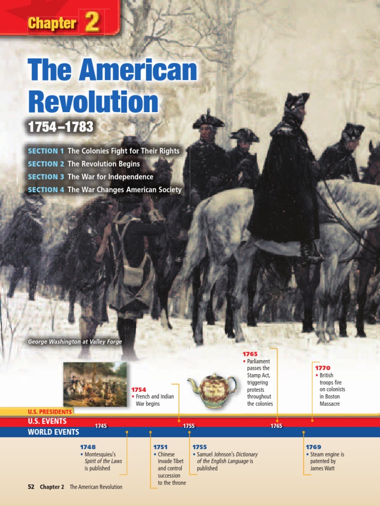 Chapter 2 - The American Revolution | PDF | American Revolution ...