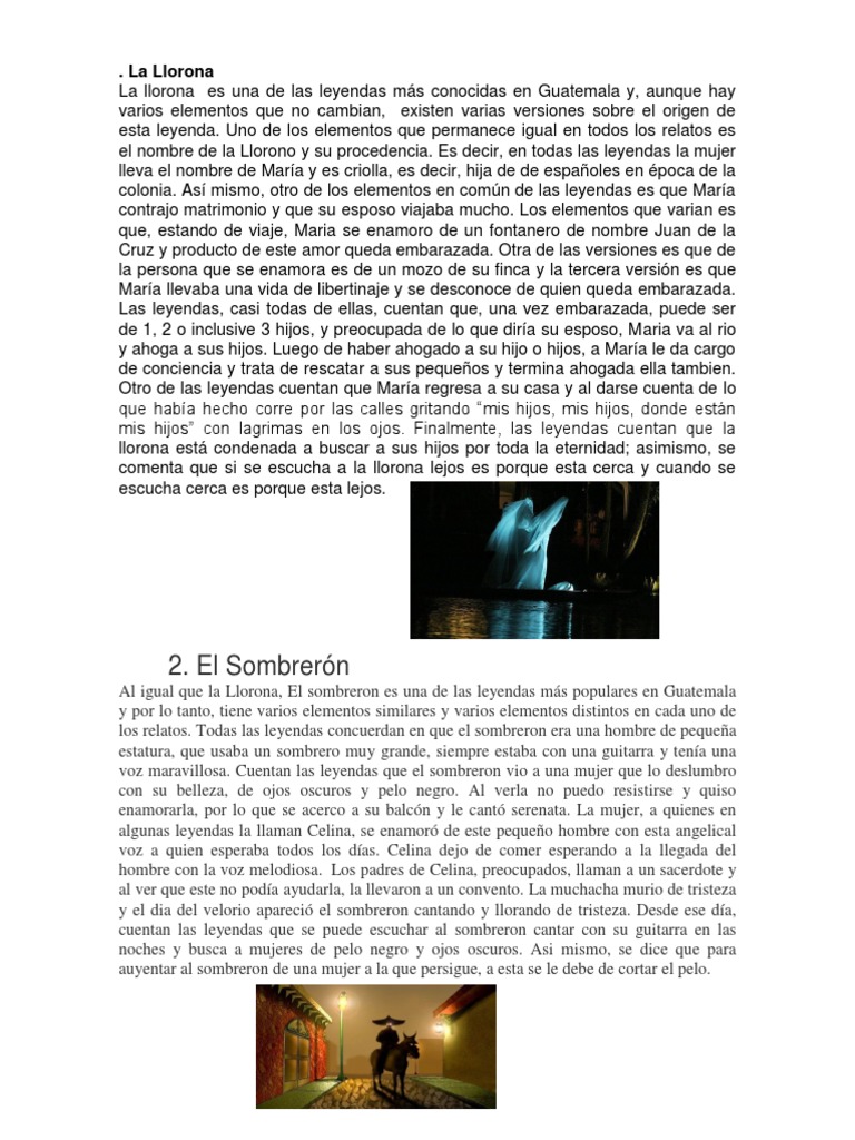 leyendas de Guatemala