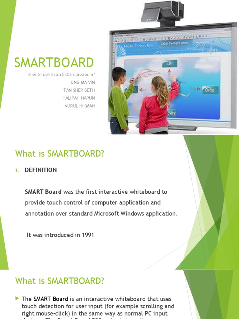 The Future of Smartboards in ESOL Classrooms: Maximizing Interactive ...