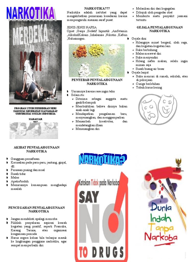 Leaflet Narkoba | PDF