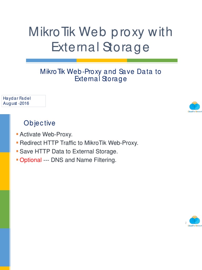 MikroTik Web-Proxy Rev1.2 PDF | PDF | Proxy Server | Hypertext Transfer ...