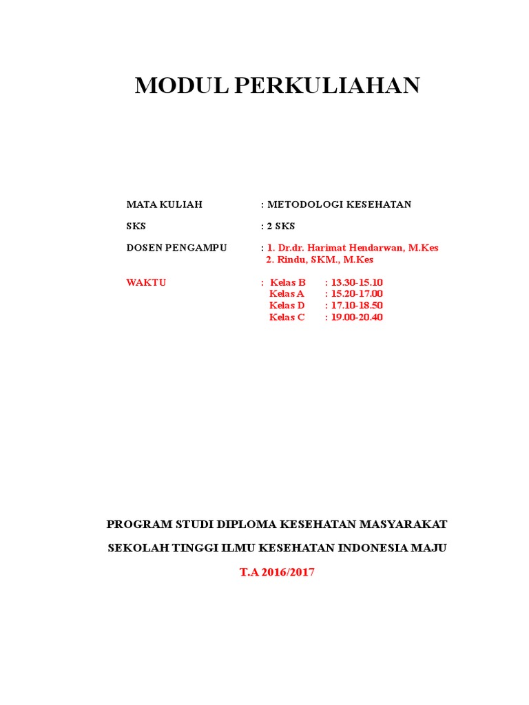 Modul Metlit Fix | PDF