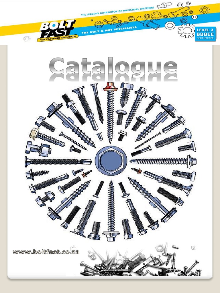 Bolt Fast Catalogue Fasteners 4 | PDF | Screw | Nut (Hardware)